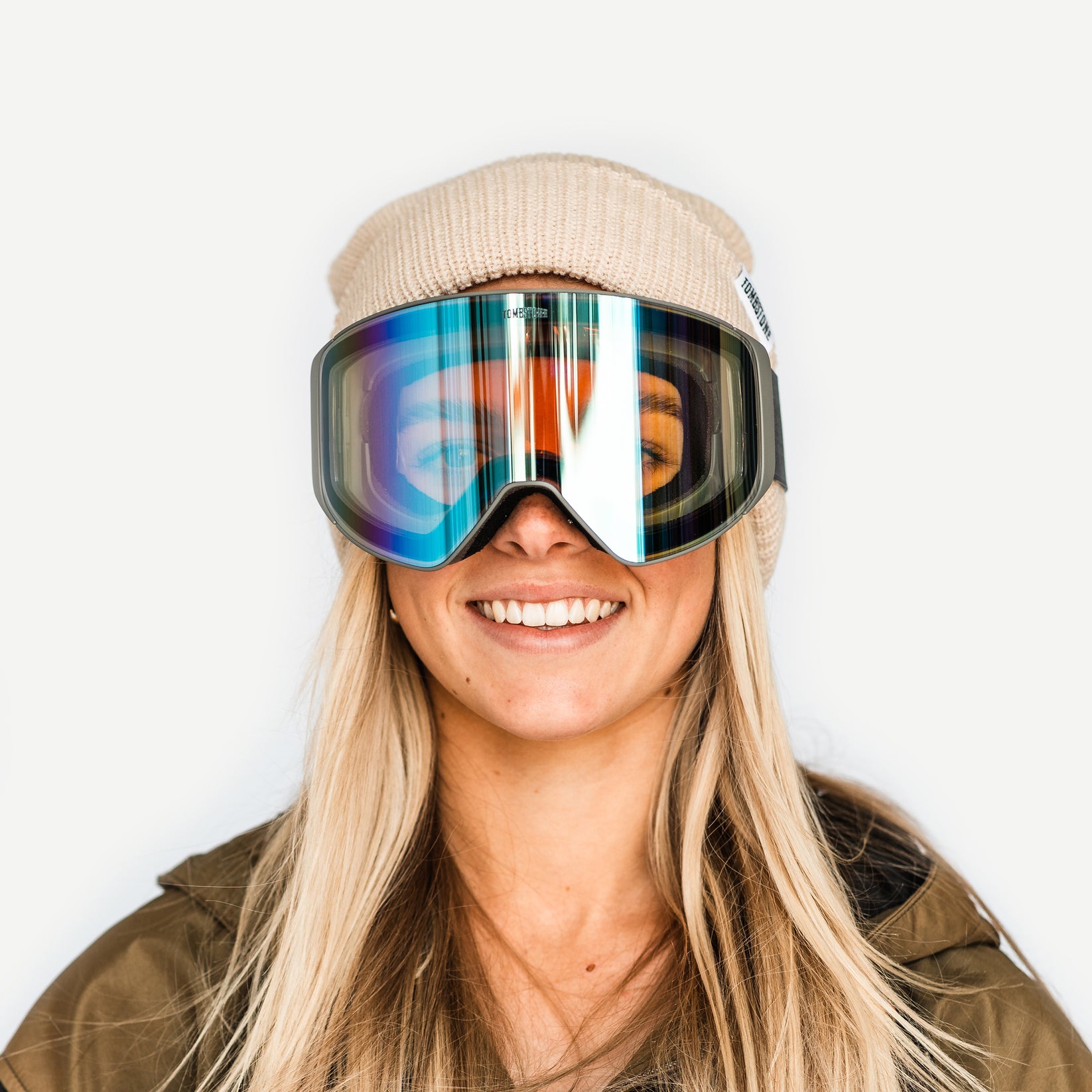 Low Light Snow Lens - Ice Blue | Summit Snow Goggles – Tombstone Eyewear